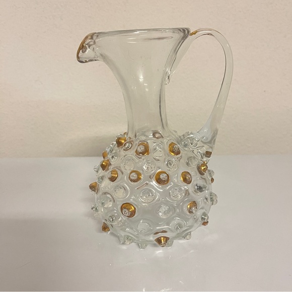 Art | Vintage Handblown Art Decor Glass Pitcher | Poshmark